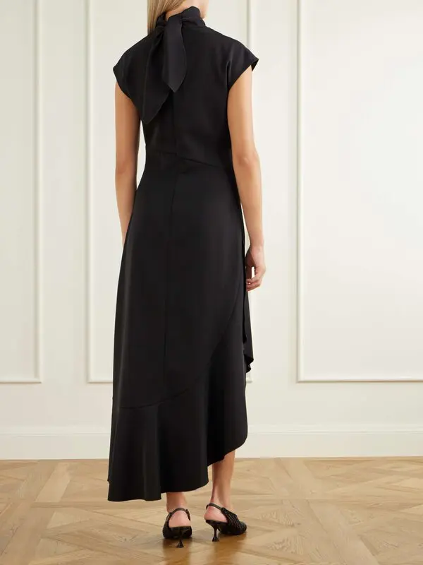 Proenza Schouler Elodine Draped Jersey Maxi Dress