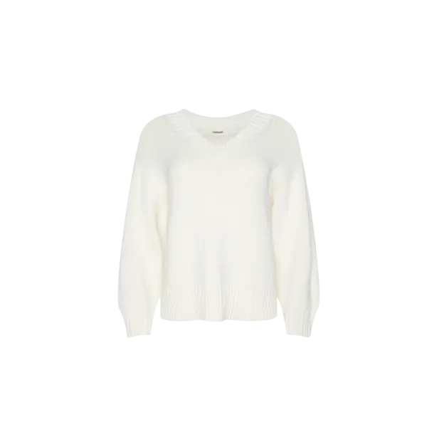 L'Agence Paxton Oversized Pullover - Ivory