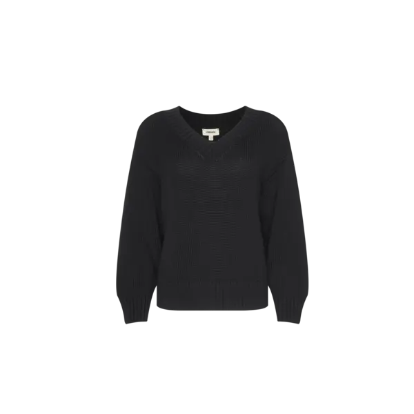 L'Agence Paxton Oversized Pullover - Black