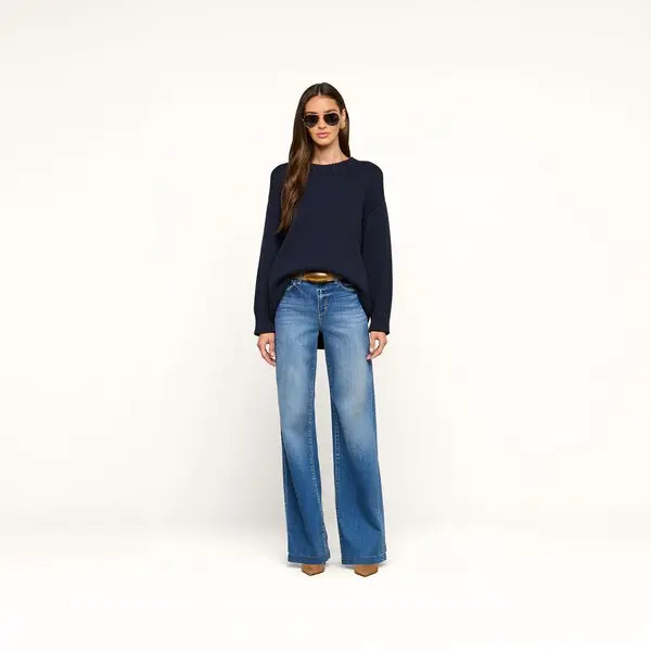 L'Agence Loden Pullover - Midnight