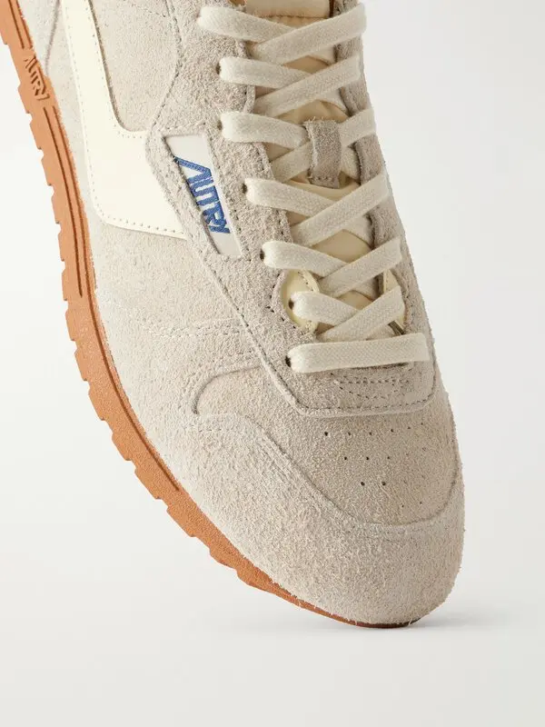 AUTRY Windspin Suede Sneakers - Brown