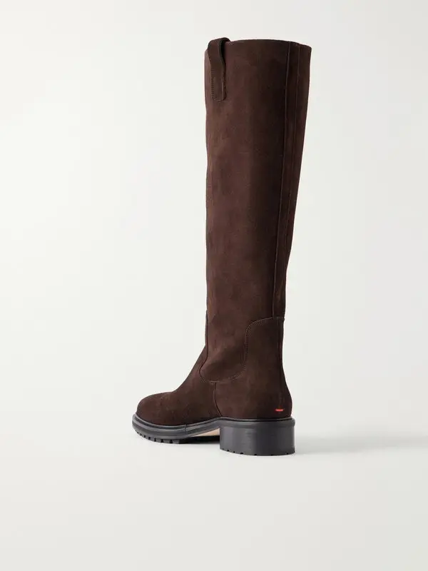 AeydĒ Henry Suede Knee Boots