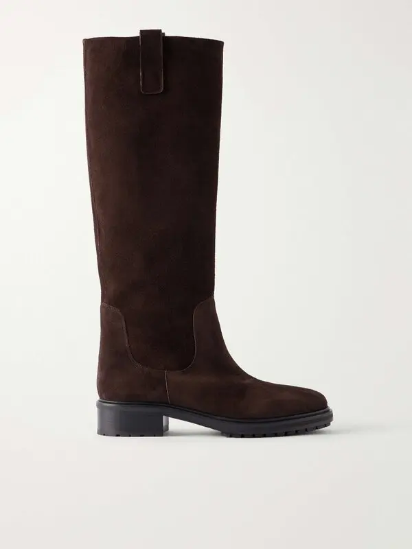 AeydĒ Henry 45 Suede Knee Boots
