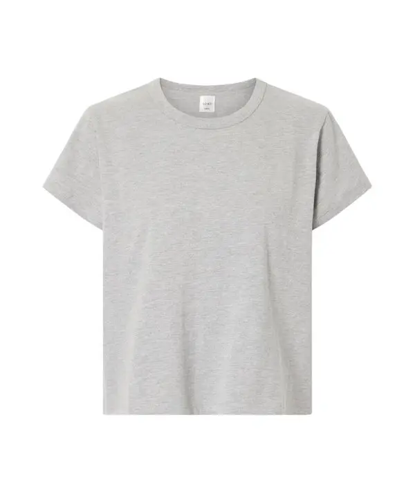 LESET Margo Cotton-jersey T-shirt - Gray