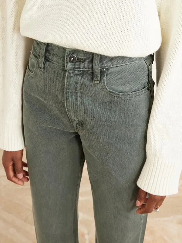 SLVRLAKE High-rise Straight-leg Jeans