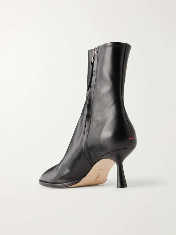 AeydĒ Catherine 65 Leather Ankle Boots