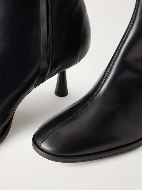 AeydĒ Catherine 65 Leather Ankle Boots