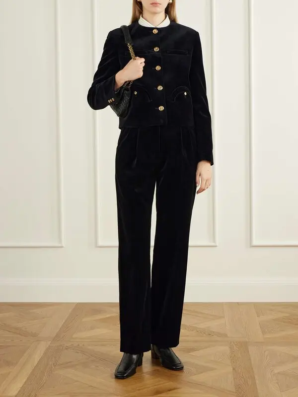 BLAZÉ MILANO Cotton-velvet Jacket