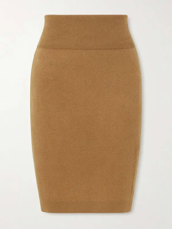 Stella McCartney Wool Midi Skirt