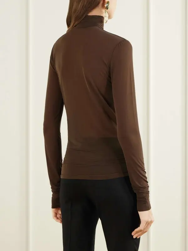 Saint Laurent Crepe De Chine Top