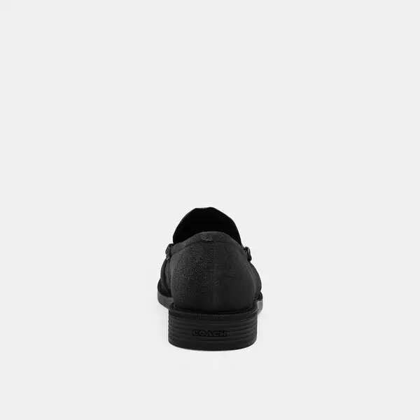 COACH Soft Loafer Shoes - Black