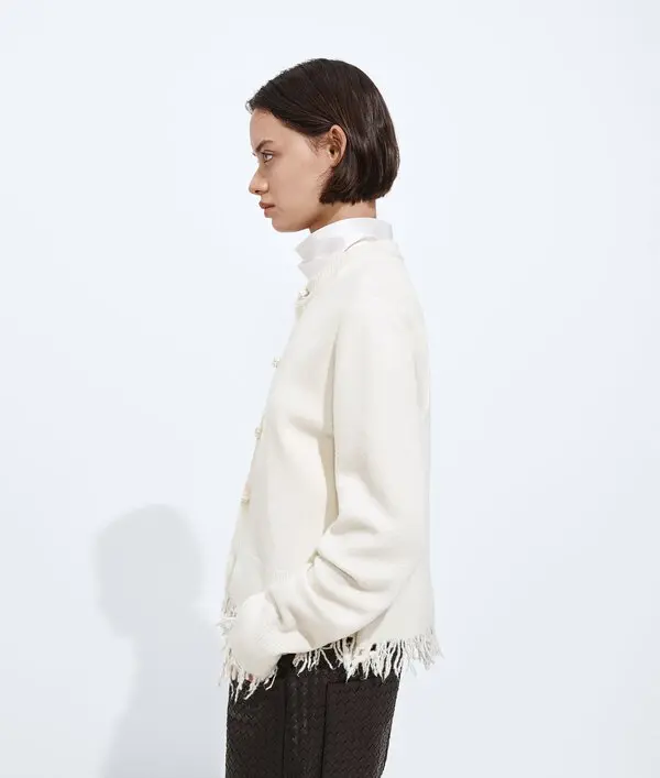 Bottega Veneta Wool Felted Cardigan