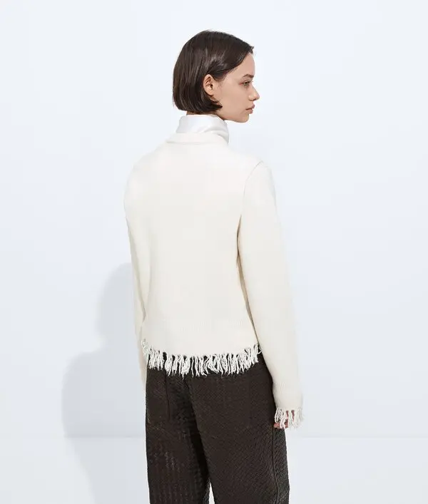 Bottega Veneta Wool Felted Cardigan