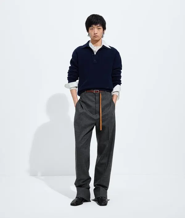 Bottega Veneta Wool Polo Sweater