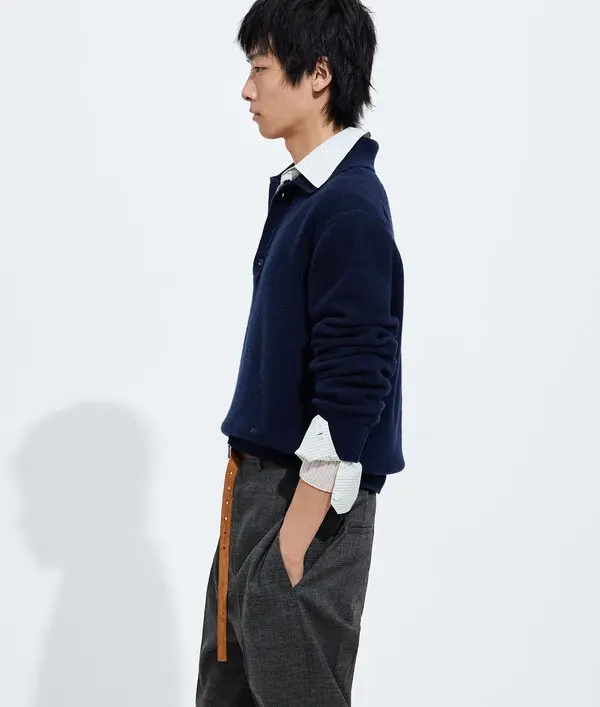 Bottega Veneta Wool Polo Sweater