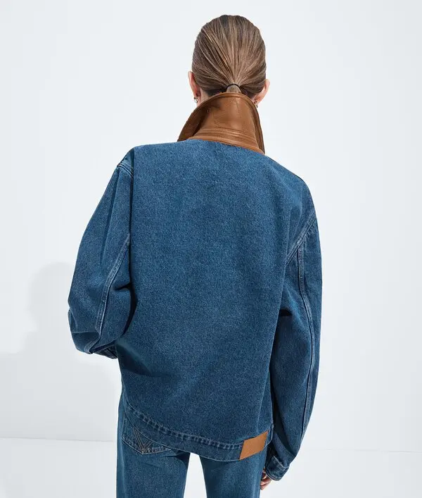 Bottega Veneta Medium Indigo Denim Jacket