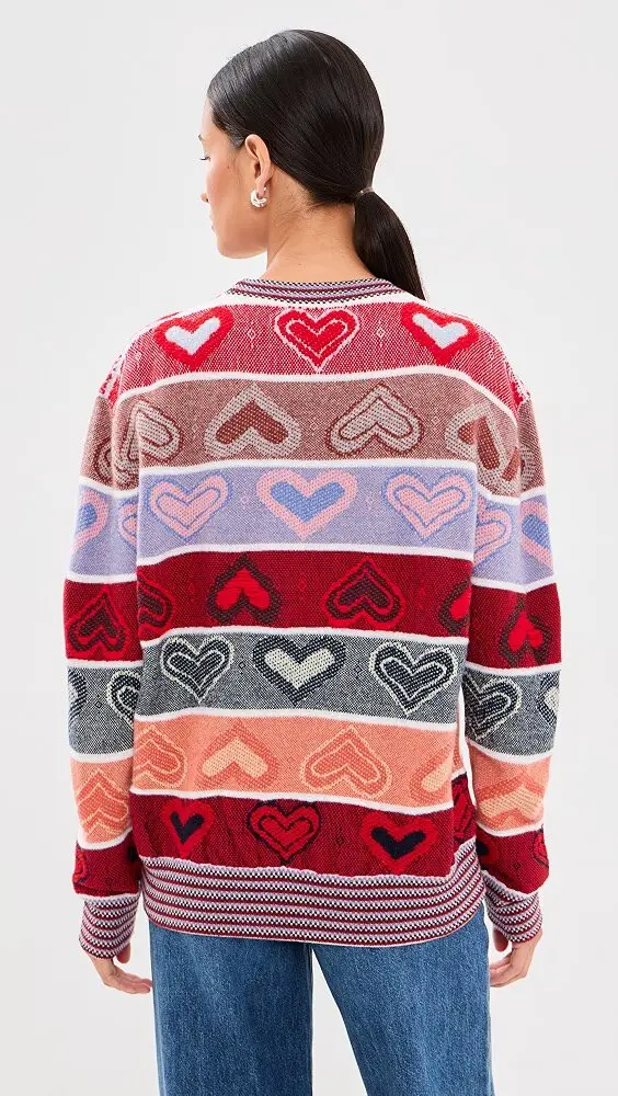 Stella McCartney Heart Fair Isle Sweater