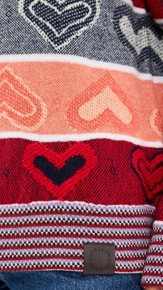 Stella McCartney Heart Fair Isle Sweater
