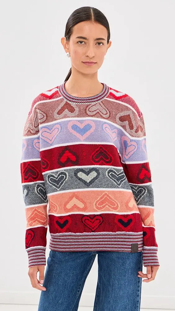 Stella McCartney Heart Fair Isle Sweater