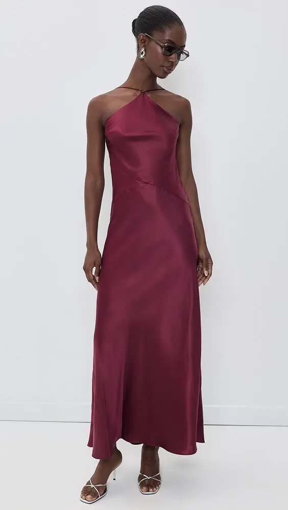 REFORMATION Emilee Silk Dress
