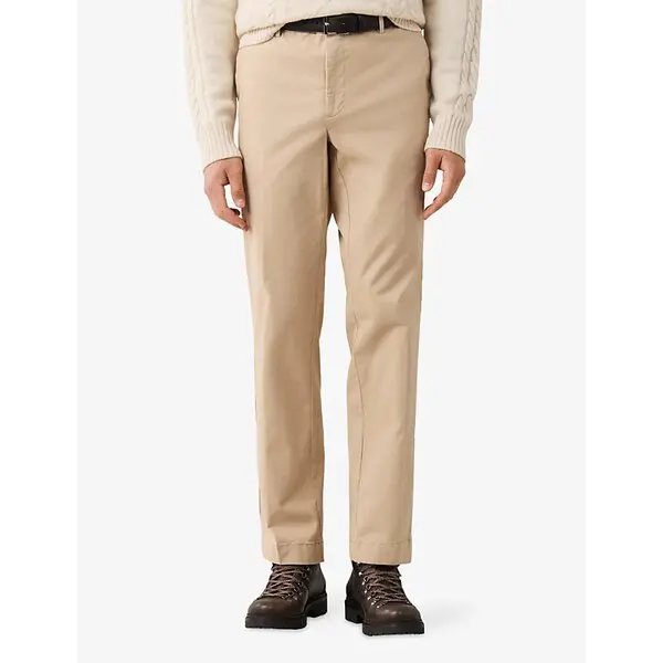 HACKETT Sanderson Tailored-fit Stretch-cotton Chinos&nbsp