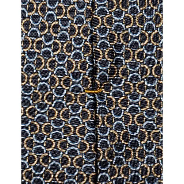 Eton Geometric-print Silk Tie
