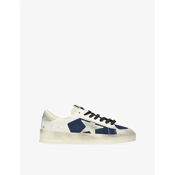 GOLDEN GOOSE Stardan 51137 Suede And Mesh Trainers