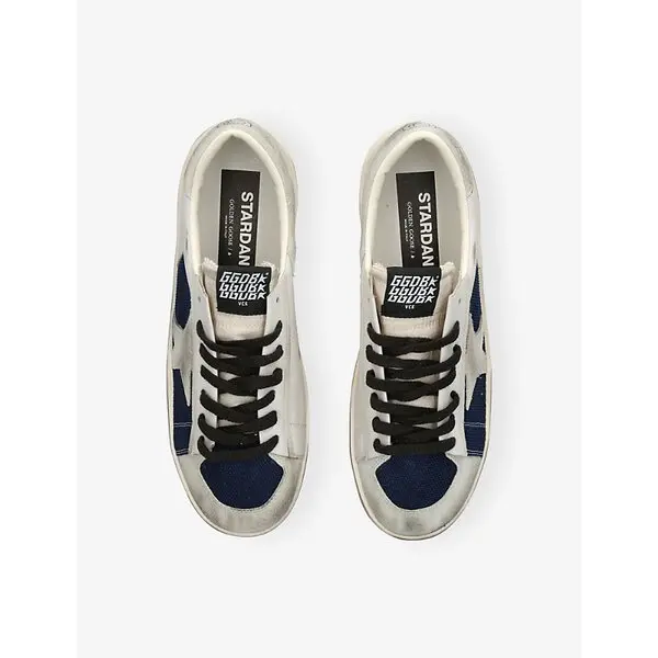 GOLDEN GOOSE Stardan 51137 Suede And Mesh Trainers