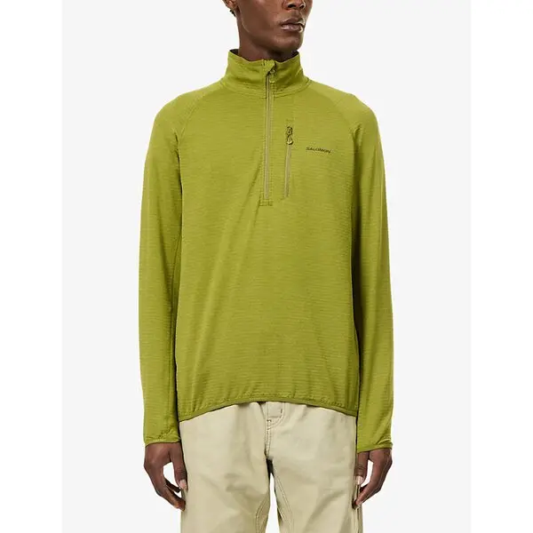 SALOMON Essential Half-zip Woven Top