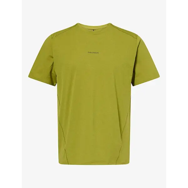 SALOMON Trackline Short-sleeve Woven T-shirt - Cardamon Seed