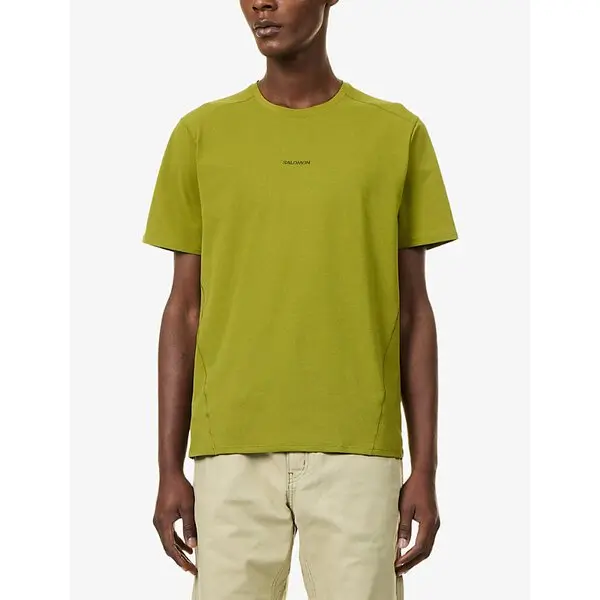 SALOMON Trackline Short-sleeve Woven T-shirt