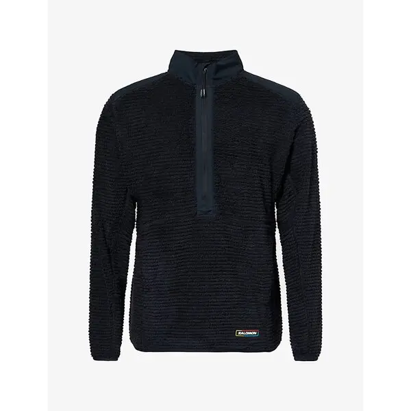 SALOMON Thernova Half-zip Fleece Jacket - Deep Black