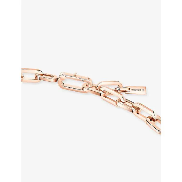 Messika Move Link Rose-gold And 2.55ct Diamond Necklace