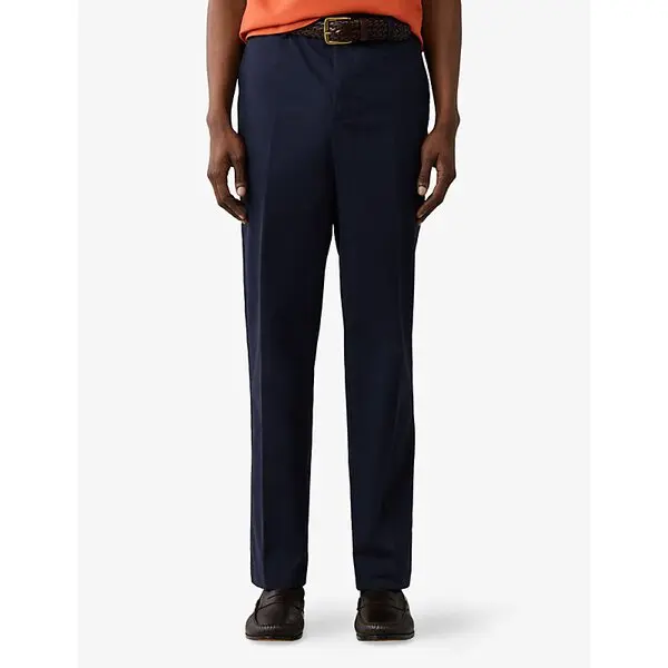 HACKETT Sanderson Tailored-fit Stretch-cotton Chinos