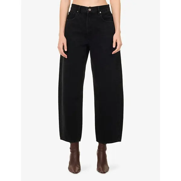 Good American Vintage Barrel-leg Jeans - Flat Tyre