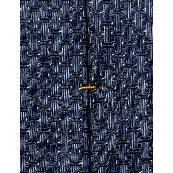 Eton Geometric Woven Silk Tie