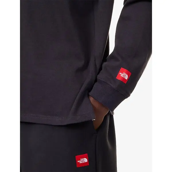 The North Face Red Box Rugby Long-sleeve Cotton-stretch Shirt - Obsidian