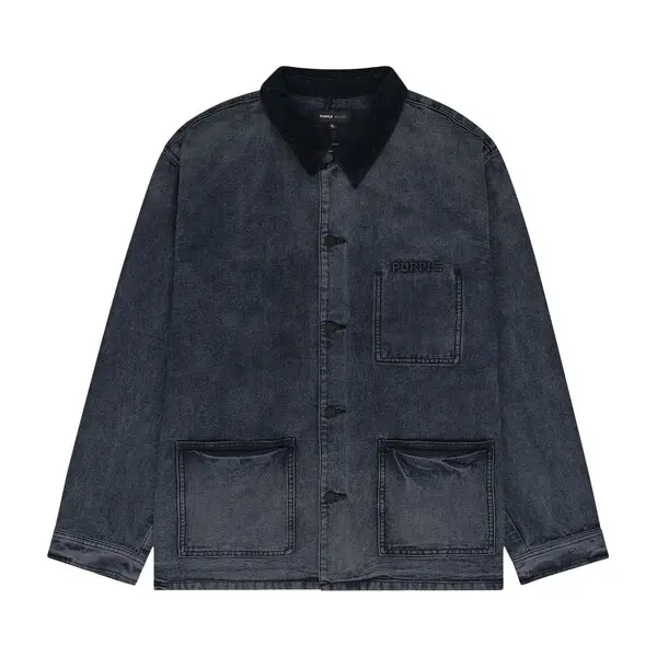 PURPLE BRAND Workwear Royalties Canvas 'dark Indigo - Blue