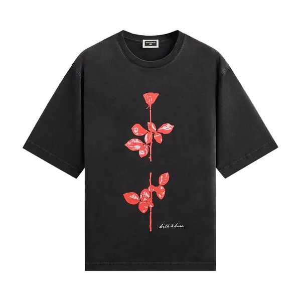 Kith Records For Depeche Mode Violator Vintage Alex Tee - Black
