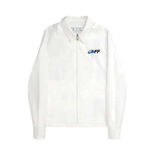 Off-White Exact Opposite Zip Hybrid Shirt /black - White