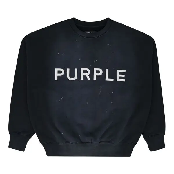 PURPLE BRAND Heavyweight Fleece Crewneck