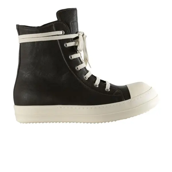 Rick Owens Sneaker 'grease Milk - Black