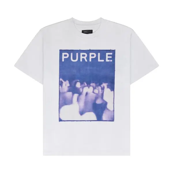 PURPLE BRAND Heavyweight Jersey Short-sleeve Tee - White