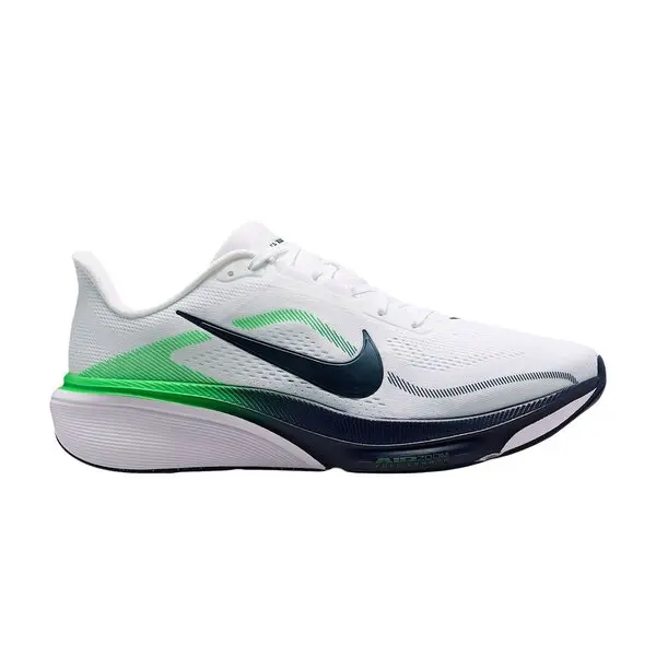 Nike Pegasus 42 Green Spark Midnight Navy - White