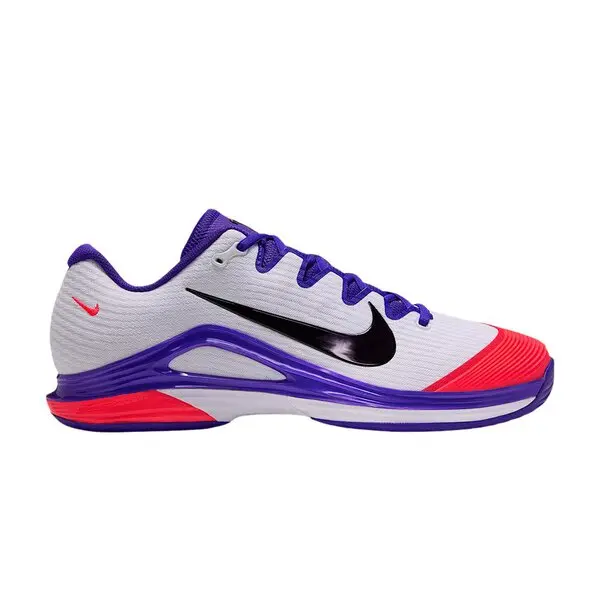 Nike Vapor 12 Prm Hard Court Tennis 'white Dark Concord Bright Crimson Burgundy Ash - Purple