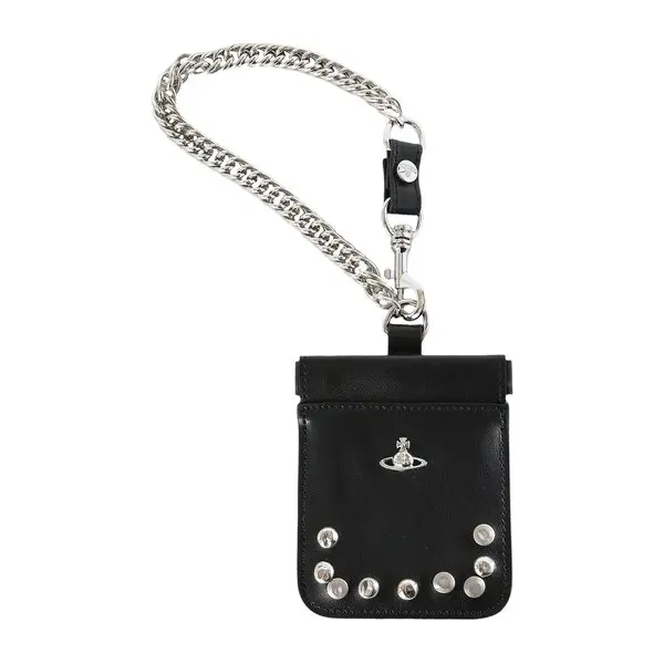 VIVIENNE WESTWOOD Chain Coin Pouch - Black