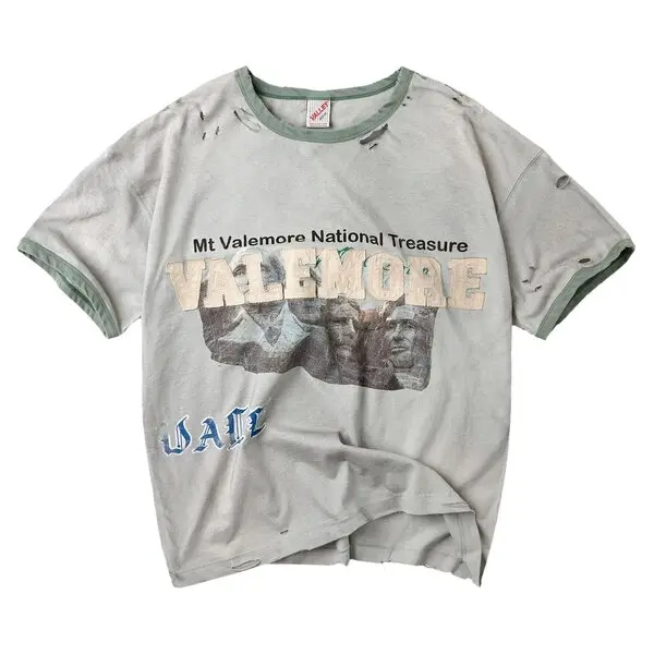 VALE FOREVER Camp Ringer Tee - Green