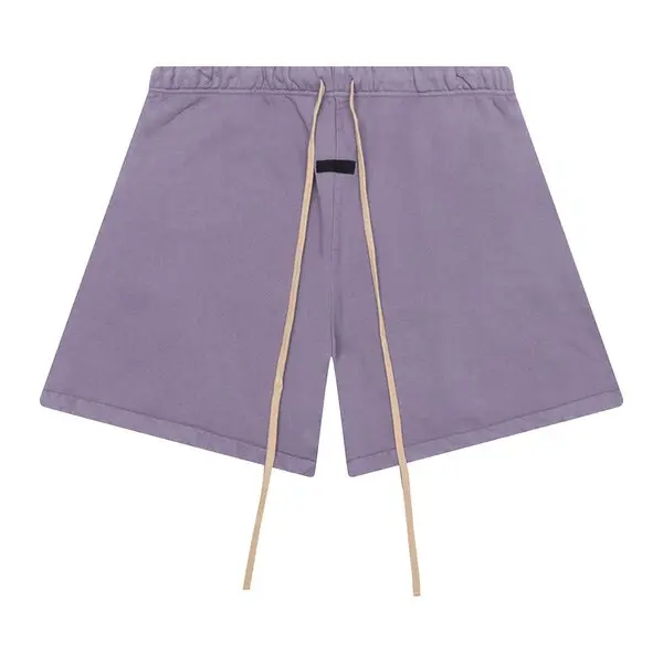Fear Of God Heavy Fleece Soccer Short 'lavender - Purple