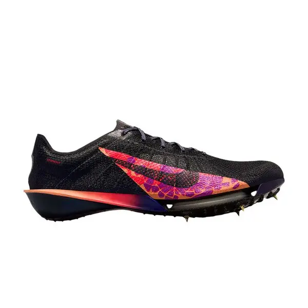Nike Victory 2 Glam Track & Field Distance Spikes 'light Carbon Flash Crimson Indigo Burst - Black