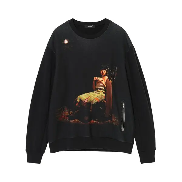 Undercover Cindy Sherman Distressed Sweatshirt 'charcoal
